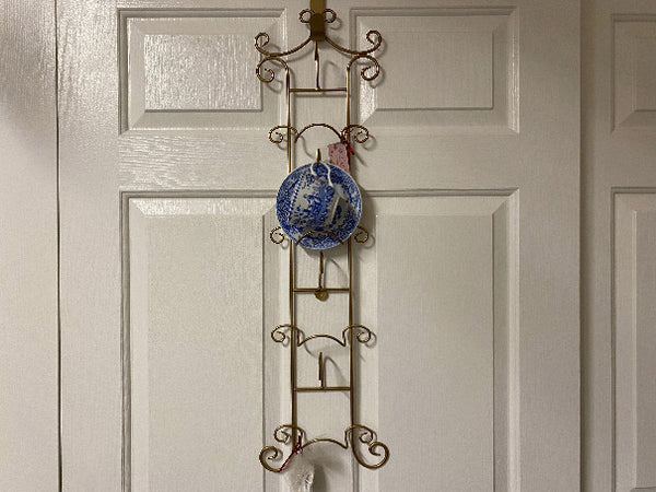 Teacup wall display rack (vertical) | Chantilly Tea